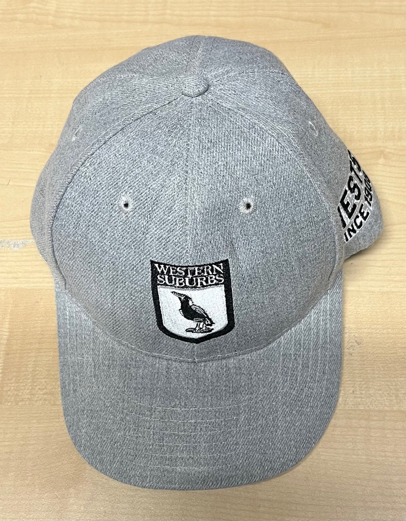 Wests Magpies Since 1908 Grey Cap – Western Suburbs Magpies